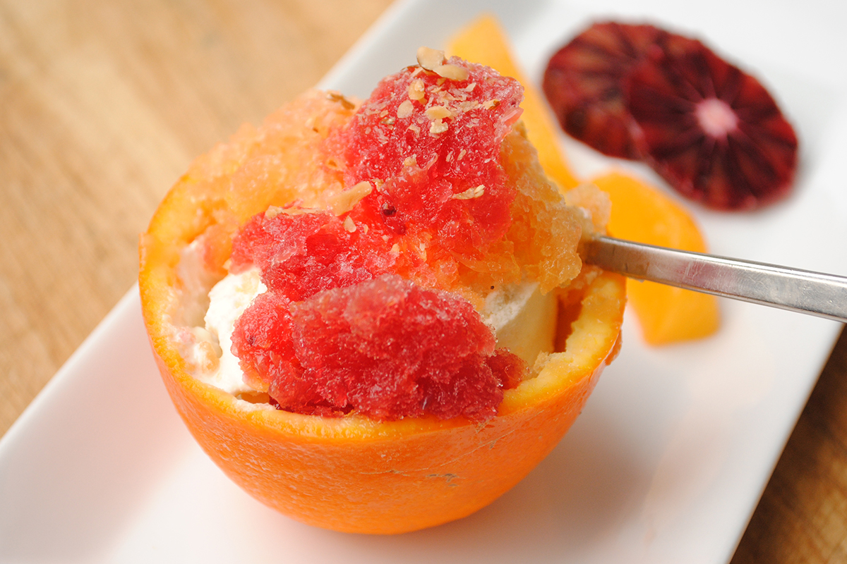 Jazzy Citrus Granita : Foodwise