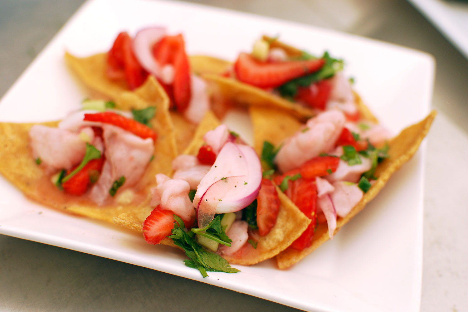 Strawberry Ceviche : Foodwise