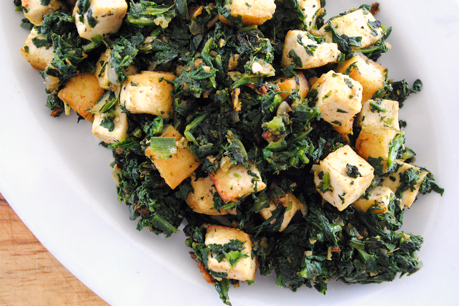 Saag Tofu : Foodwise