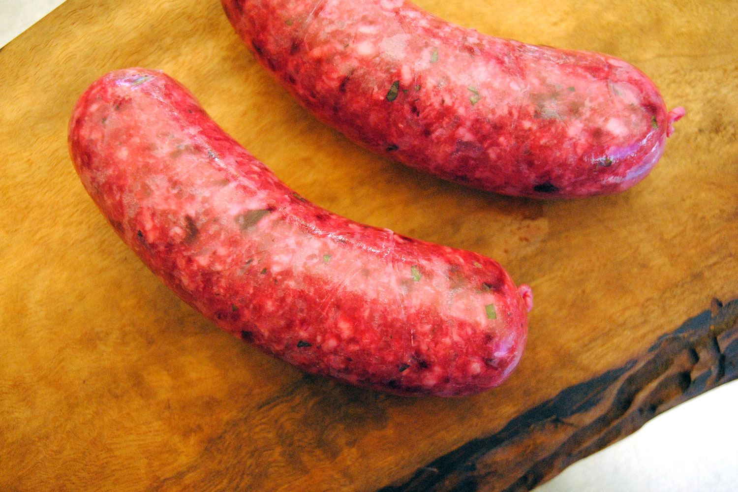Red Beet Sausages : Foodwise