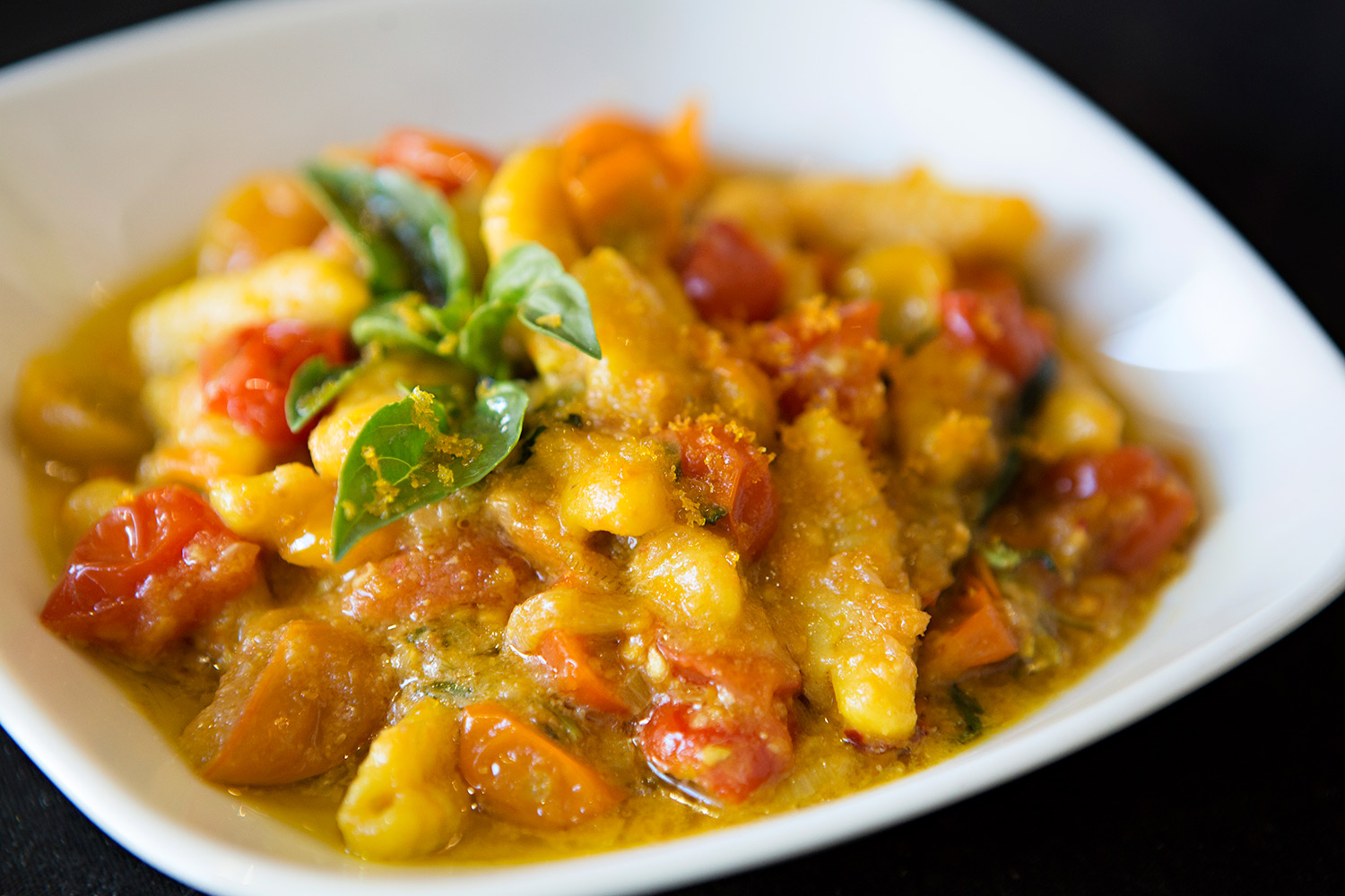Malloreddus Pasta with Bottarga and Cherry Tomatoes : Foodwise
