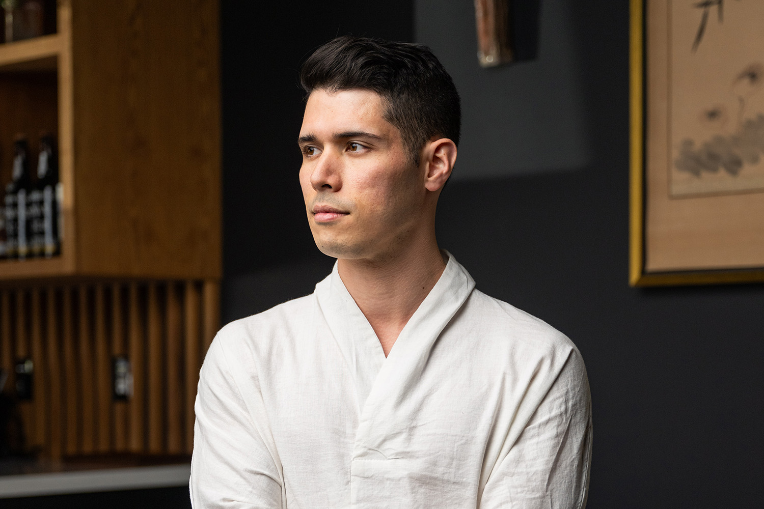 David Yoshimura, Nisei, with Hodo : Foodwise