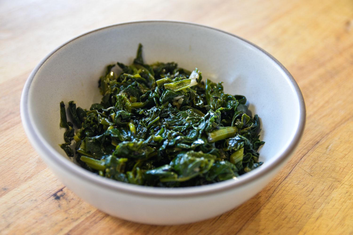 Korean Seasoned Spinach (Sigumchi Namul) : Foodwise